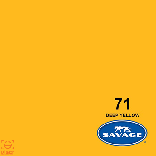 فون کاغذی زرد عمیق Savage Deep Yellow 71 - visor